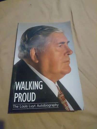 Autographed - Walking proud the Louis luyt autobiography Signed by ...