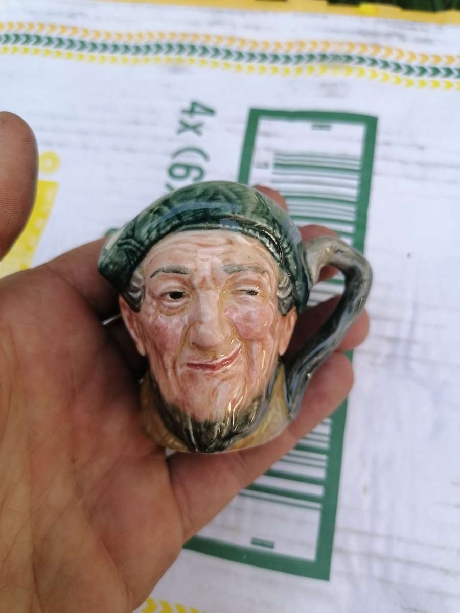 English Porcelain - Mini Royal Doulton Vintage Auld Mac Character Toby ...