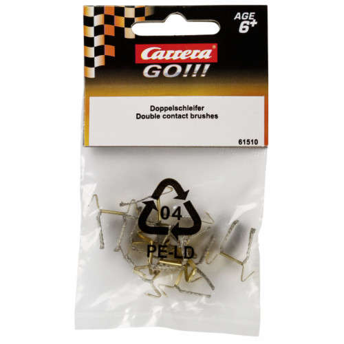 Tracks - Carrera GO!!! Replacement Double Contact Brushes, 10 per pack ...