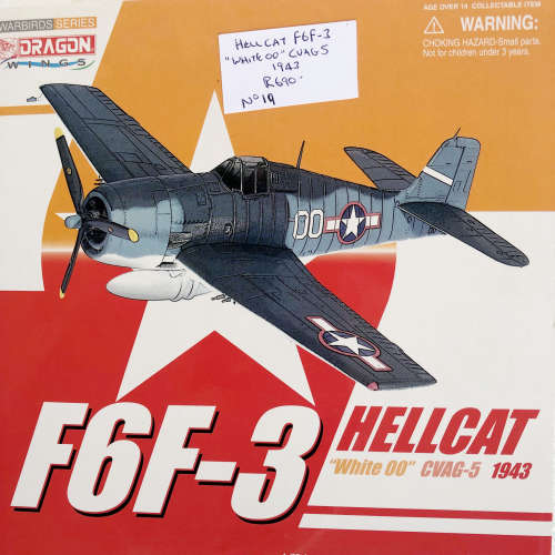 Aircraft & Spacecraft - DIE-CAST F6F-3 HELLCAT DRAGON WINGS was listed ...