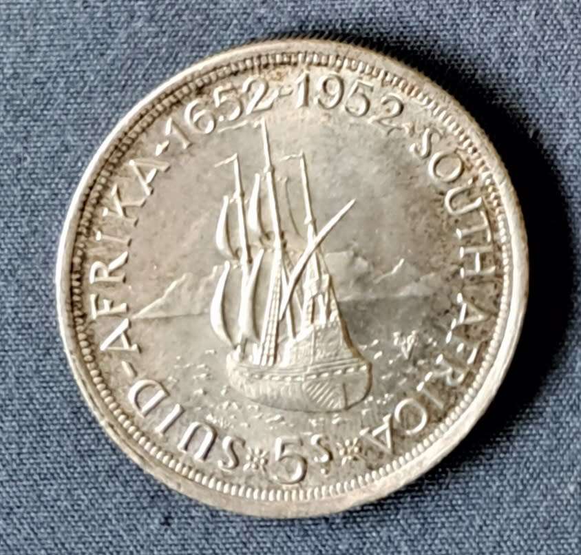 Five Shillings - UNION OF SOUTH AFRICA 5 SHILLING COIN **28,280 grams ...