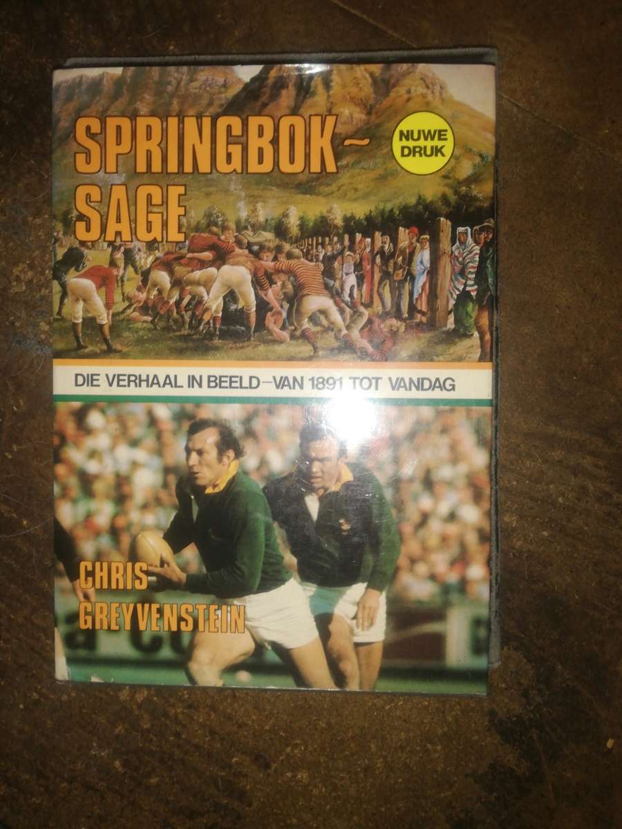 Rugby - Springbok Sage Book for sale in Cape Town (ID:612621402)