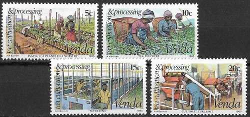Venda - VENDA 1980 TEA CULTIVATION MNH FULL SET. was listed for R3.00 ...