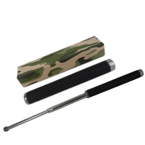 Personal Security - Long Heavy Duty Extendable Steel Tactical Police ...