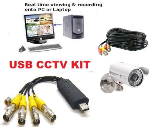 CCTV & CCTV Kits - 2 CAMERA USB CCTV SYSTEM KIT FOR PC AND LAPTOP was ...