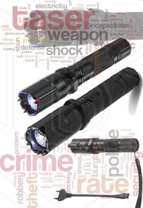 Other Security & Surveillance - Rechargeable Tactical Electric STUN GUN ...