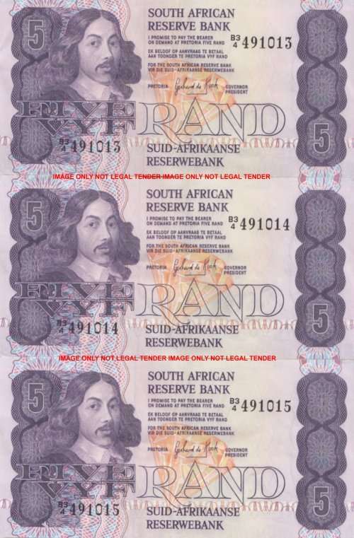 GPC de Kock - GPC DE KOCK R5 NOTES THREE IN SEQUENCE SET014 was listed ...
