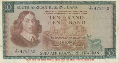 TW de Jongh - WOW *** TW DE JONGH R10 NOTE *** C273 479133 SET038 was ...