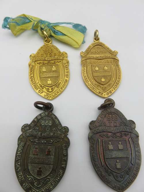 Commemorative - SA Union: Proclamation of Johannesburg as a City: Set ...