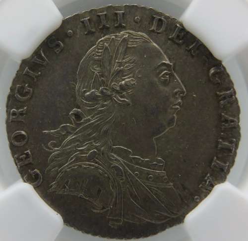 Great Britain - Great Britain: George III 6 Pence of 1787 AU Details ...