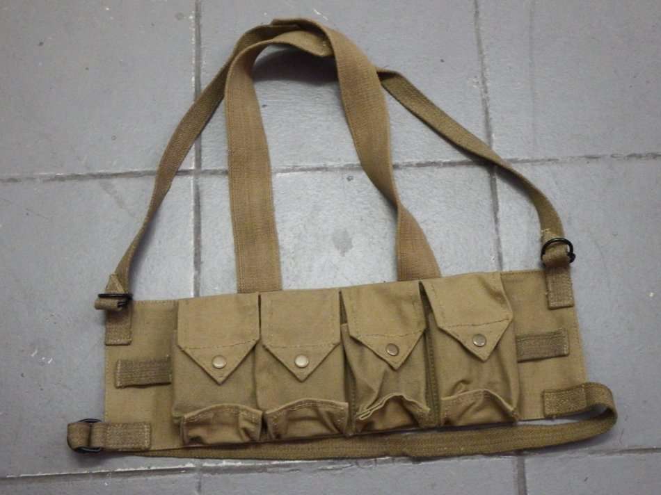 Other Clothing & Equipment - Rhodesian Army chest webbing - 53cm x 50cm ...