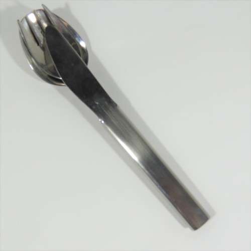 Cutlery - Stainless steel pikstel camping cutlery set was sold for R195 ...