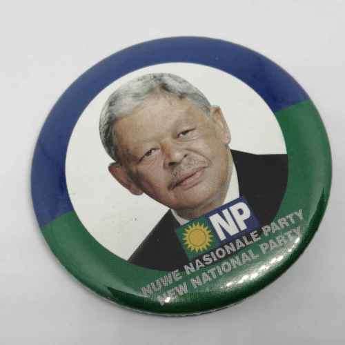 Other Africana - New National Party election campaign lapel badge ...