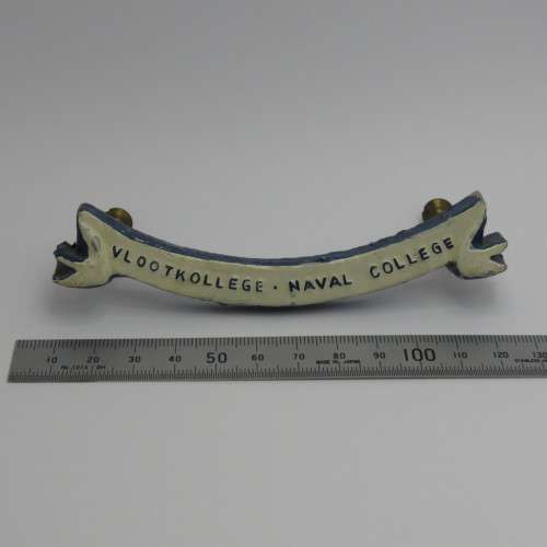 Other Militaria - SA Vloot kollege / Naval College plaque attachment ...