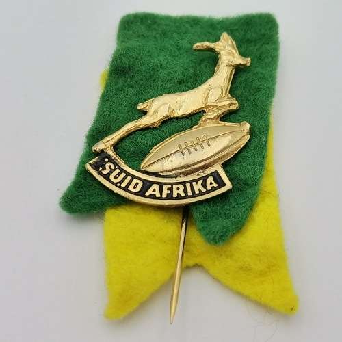 Other Sport & Leisure - South African Springboks rugby pin badge was ...