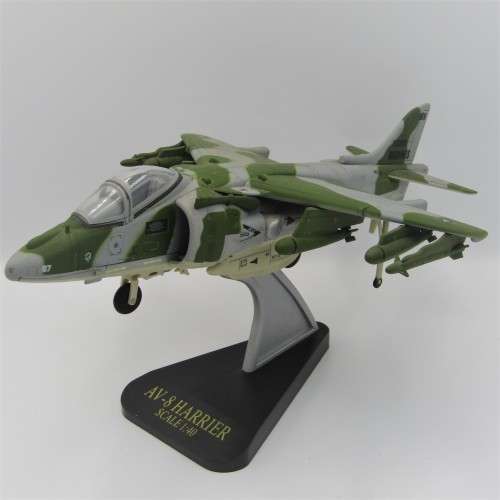 Aircraft & Spacecraft - Motorworks Air Power AV-8 Harrier die-cast model plane - scale 1/40 for ...