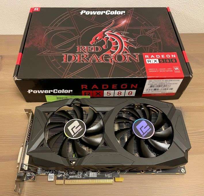 Graphics & Video Cards - PowerColor RX580 4GB Red Dragon ** GAMING ...