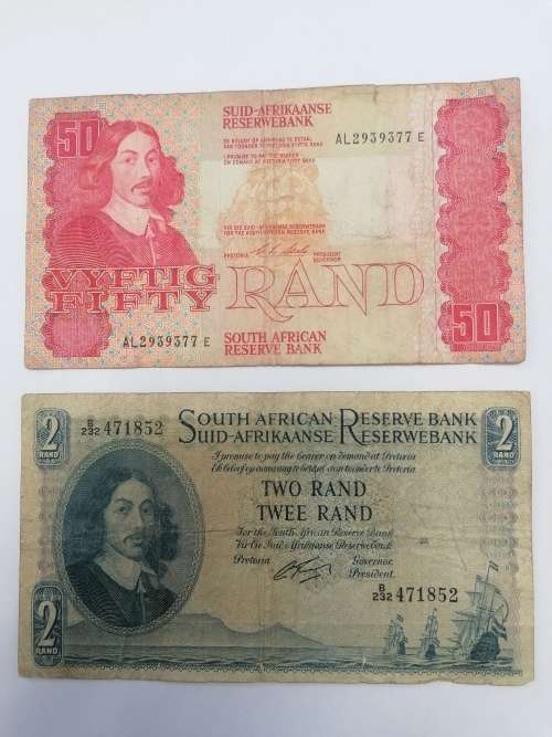 ZAR Bank Notes - Old South African Bank Notes for sale in Johannesburg ...