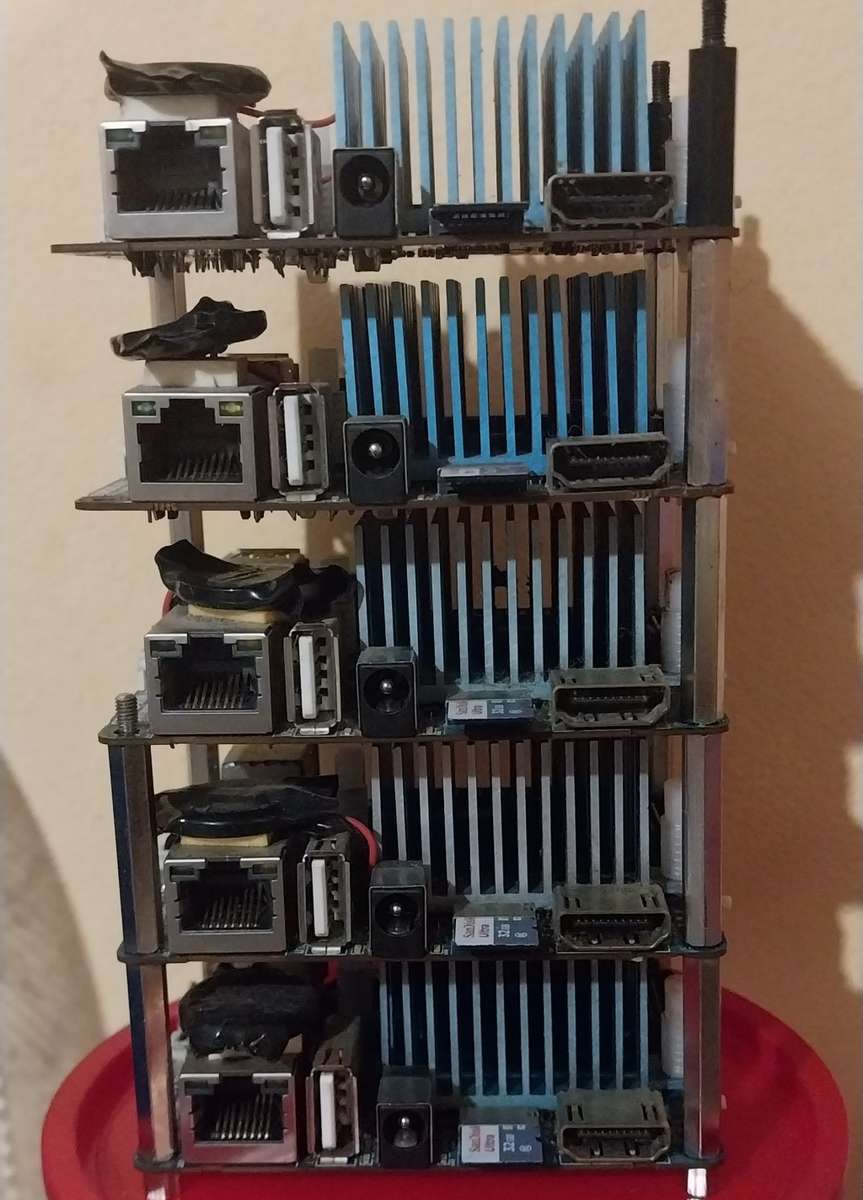 Other Boards - Powerful single board computer (SBC) Cluster of 5 - 40 ...