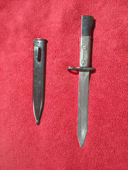 Bayonets - S1 FN & UZI bayonet - 30cm was sold for R550.00 on 26 Dec at ...