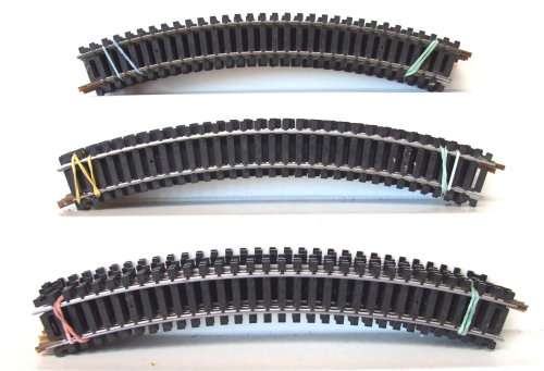 Track - LIMA HO: 21pc Curved Metal Track(403030) in very Good un-boxed ...