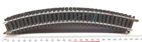 Track - LIMA HO: 14pc Metal Curved Track(403030) in Good Used Un-boxed ...