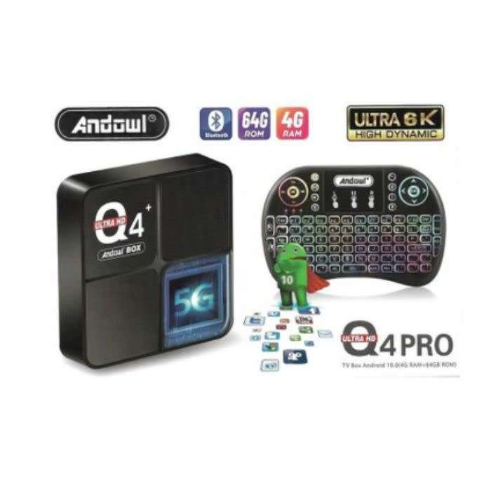 TV Boxes & Digital Media Players - Andowl TV Box Q4 PRO Mini 6K UHD ...
