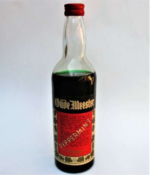 Bar Accessories - OUDE MEESTER PEPPERMINT DUMMY BOTTLE was listed for ...