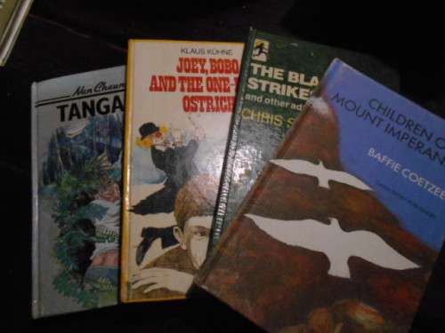 Afrikaans - 4 BOOKS: CHILDREN MOUNT IMPERANI, BOBO and OSTRICH, BLACK ...