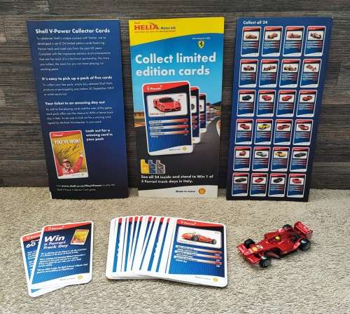 Trading Cards - 2007 Shell V Power Ferrari Cards(Complete Set) was sold ...
