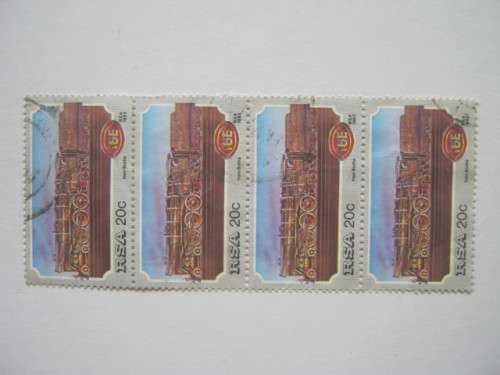 Republic of South Africa - RSA - 1983 STEAM LOCOMOTIVES - 20c `16E ...