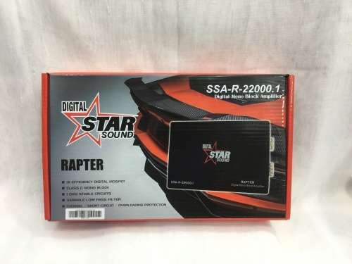 Amplifiers & Equalizers - Starsound Rapter Serice SSA-R22000.1 1770rms ...