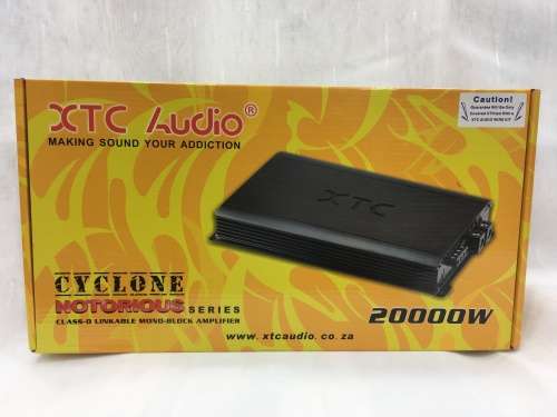 Amplifiers & Equalizers - XTC CYCLONE 20000W MonoBlock Car Amplifier ...