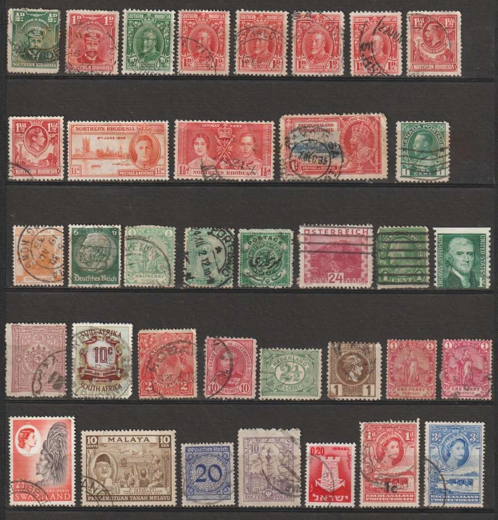 Bulklots and Thematic Collections - Mix Lot of Height CV Stamps (Lovely ...
