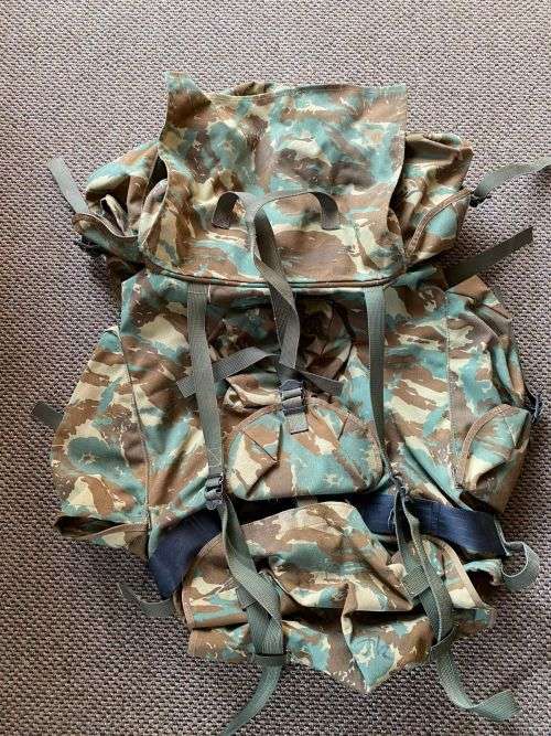 Kit - SADF 32 BATTALION ,LARGE BACK PACK WITHOUT THE FRAME-VERY GOOD ...