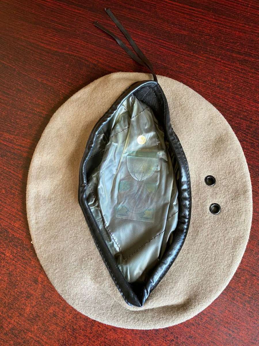 Headgear - RHODESIAN SAS BERET,GUARANTEED ORIGINAL-NEW WORN -SIZE 6,(5/ ...