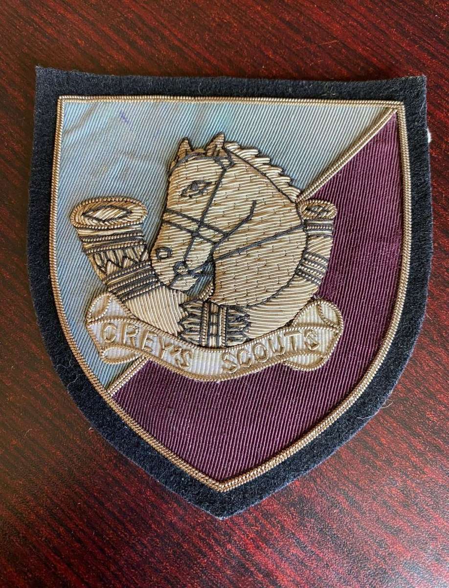 International Badges & Insignia - RHODESIA GREY SCOUTS,SILVER WIRE ...