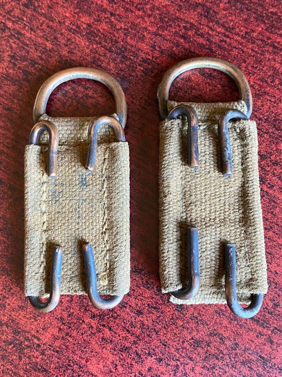 Kit - RHODESIAN WEBBING CLIPS-RINGS AND CLIPS ARE BRASS-THE ONE IS ...