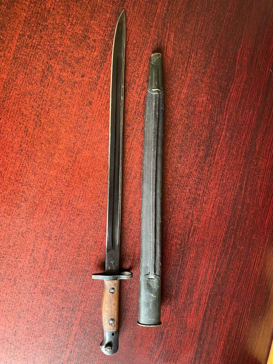 Bayonets - AUSTRAILIAN MADE 1907 BAYONET WITH THE MA(LITHGOW SMALL ARMS ...