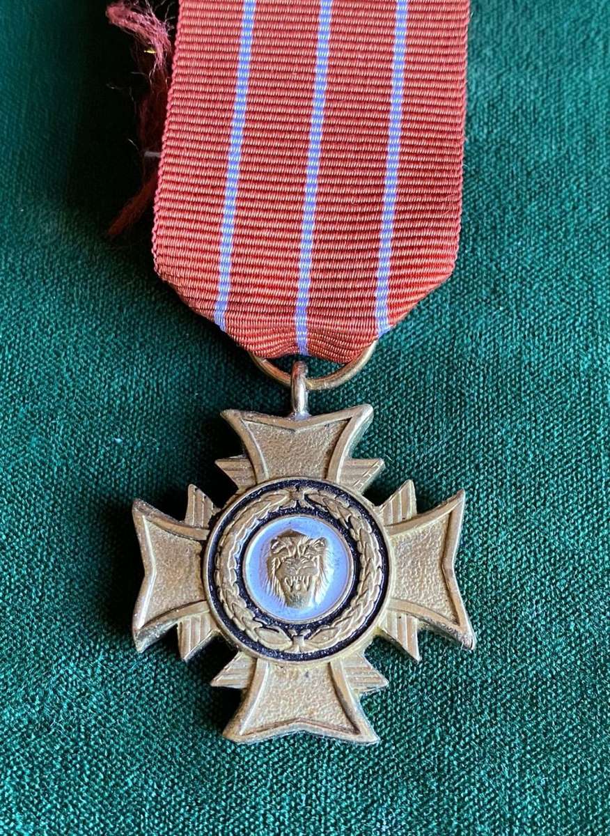 Rhodesia - FULL SIZE,UNISSUED BRONZE CROSS OF RHODESIA WITH GUARD FORCE ...