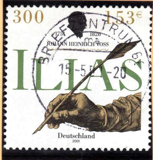 Germany & Colonies - GERMANY 2001 "250th BIRTHDAY OF J.H. VOSS" VFU. SG ...