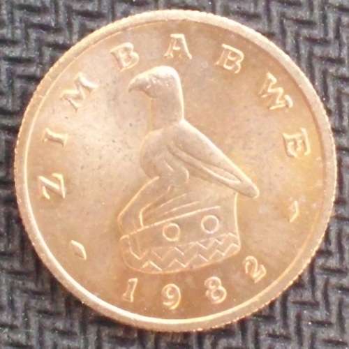 Africa - Coin - Zimbabwe 1 Cent 1982 - AU - 01 - Rare for sale in Cape ...