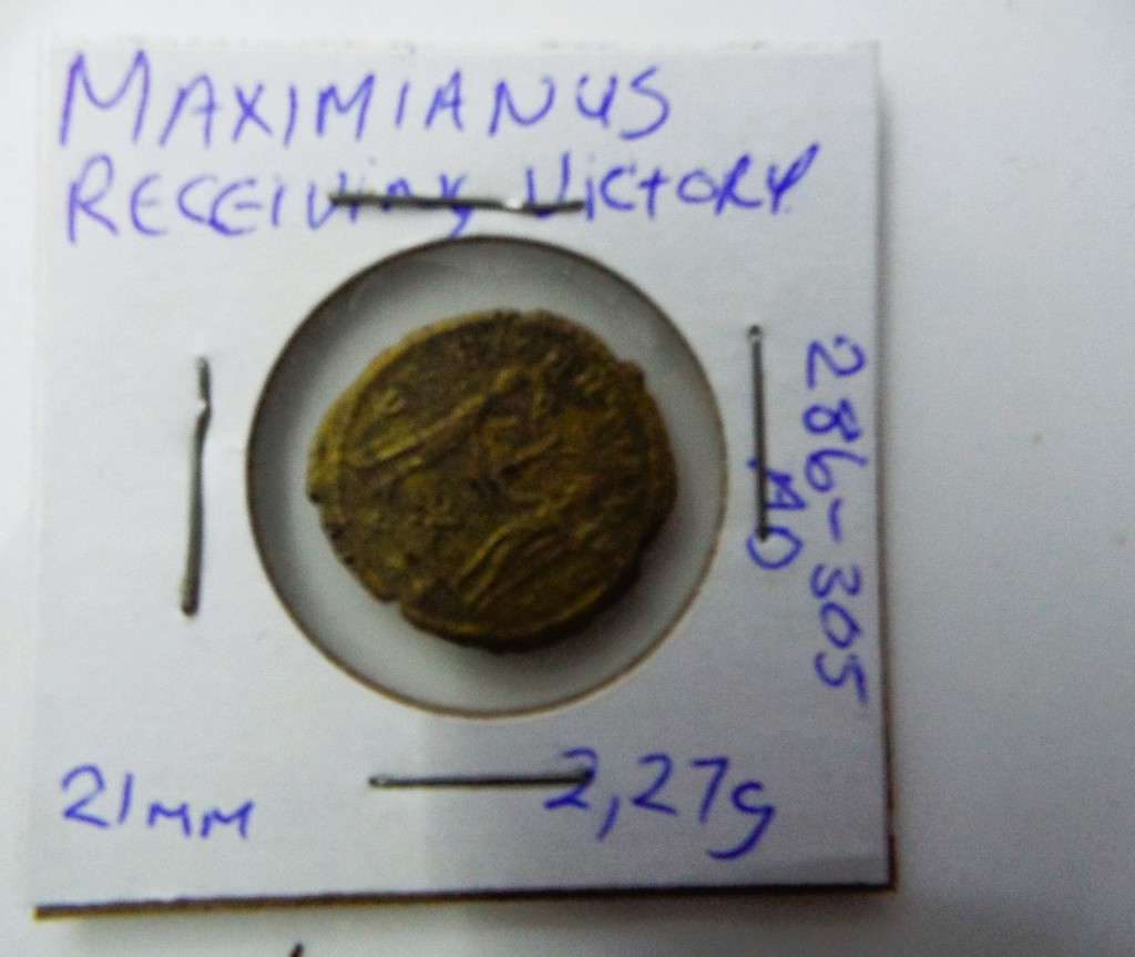Ancient & Shipwreck - RARE Ancient Roman Coin Maximianus 286 - 305 Ad ...