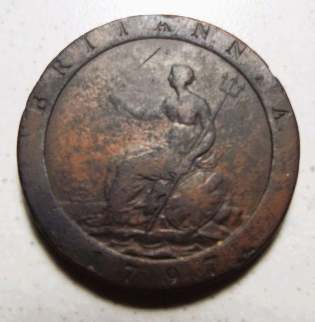 Great Britain - Rare Antique English King George lll Cartweel penny ...