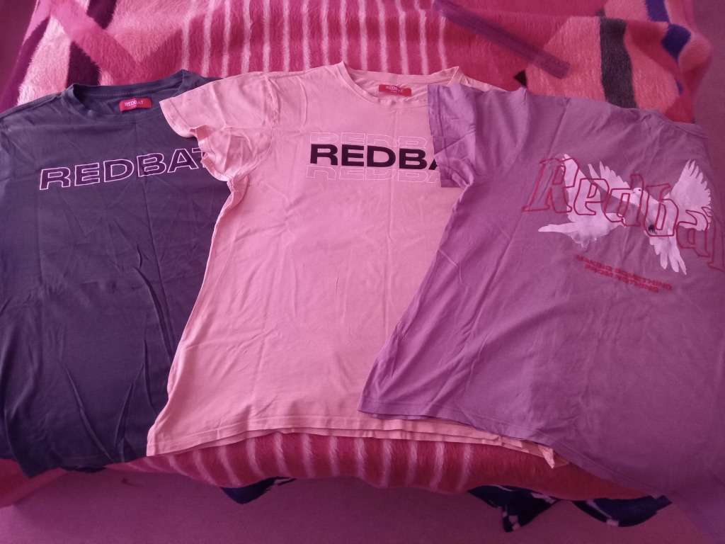 T-shirts - 4 X Branded Men`s Shirts - Redbat was sold for 51.00 on 19 ...