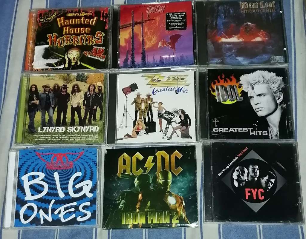 Other Antiques & Collectables - 9 Various Rock Music CDs was sold for ...
