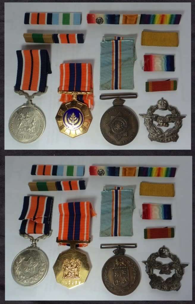 Other Antiques & Collectables - SADF & SAP full-size Medals with ...