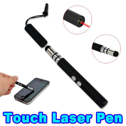 Laser Pointers - Mini Capacitive Stylus + Torch + Laser Pointer for ...
