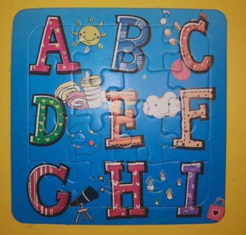 Jigsaw Puzzles - The ABC Set - The Alphabet Cardboard Puzzles- Set of 3 ...