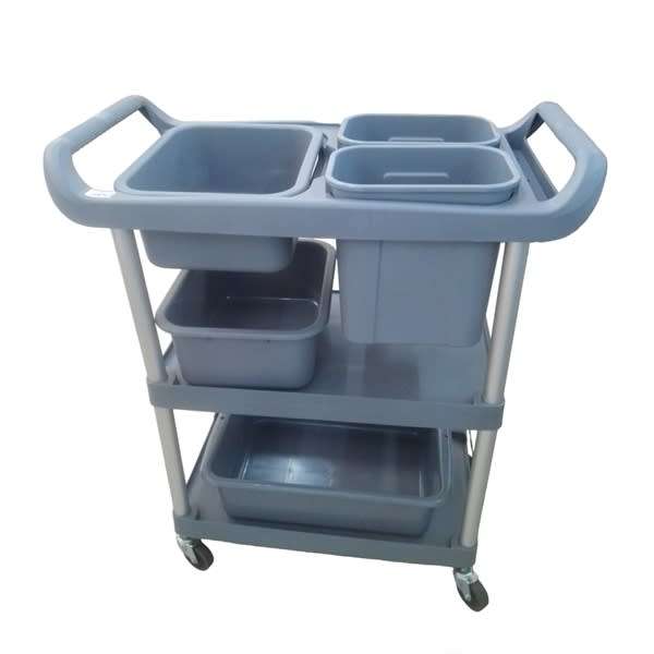 Other Home & Living - Multi-Purpose Plastic Wheeled Storage Cart ...